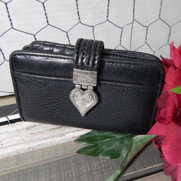 Brighton | Bags | Brighton Small Pebble Leather Trifold Wallet ...